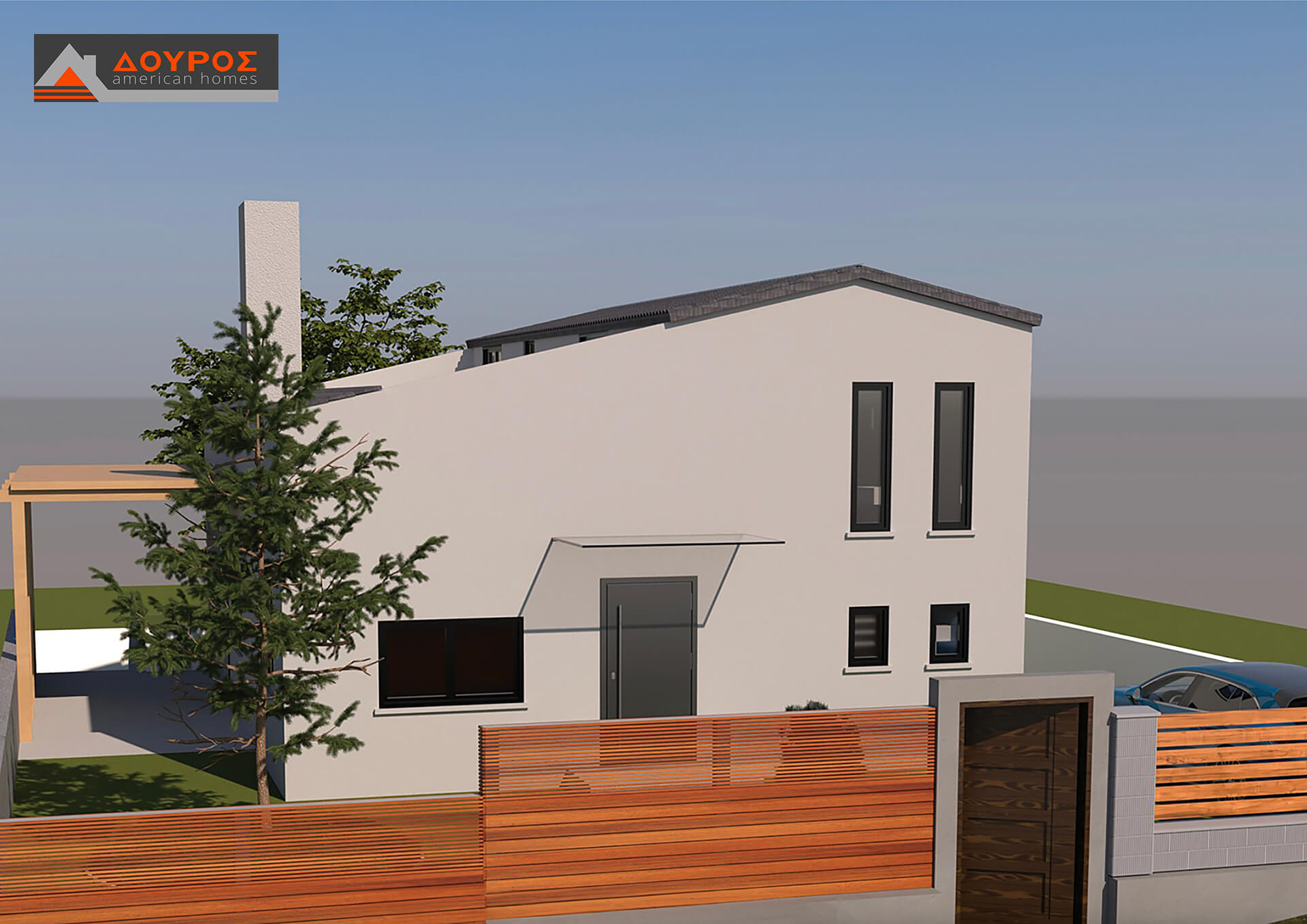 ΙΣ 85 – ΙΣΟΓΕΙΑ ΚΑΤΟΙΚΙΑ 85m² ΜΕ ΣΟΦΙΤΑ 40m² – Douros American Home ...