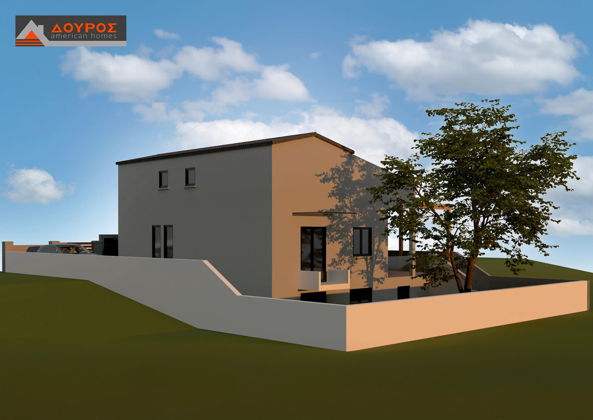 ΙΣ 85 – ΙΣΟΓΕΙΑ ΚΑΤΟΙΚΙΑ 85m² ΜΕ ΣΟΦΙΤΑ 40m² – Douros American Home ...