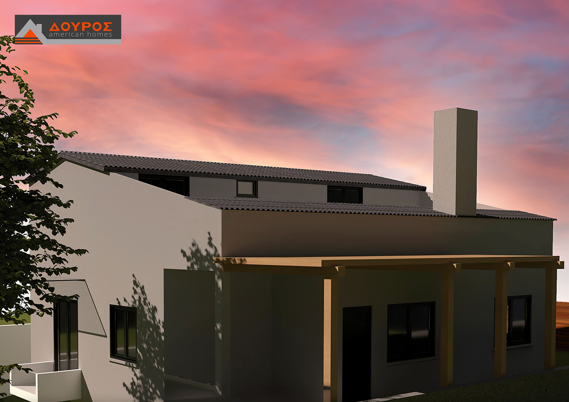 ΙΣ 85 – ΙΣΟΓΕΙΑ ΚΑΤΟΙΚΙΑ 85m² ΜΕ ΣΟΦΙΤΑ 40m² – Douros American Home ...